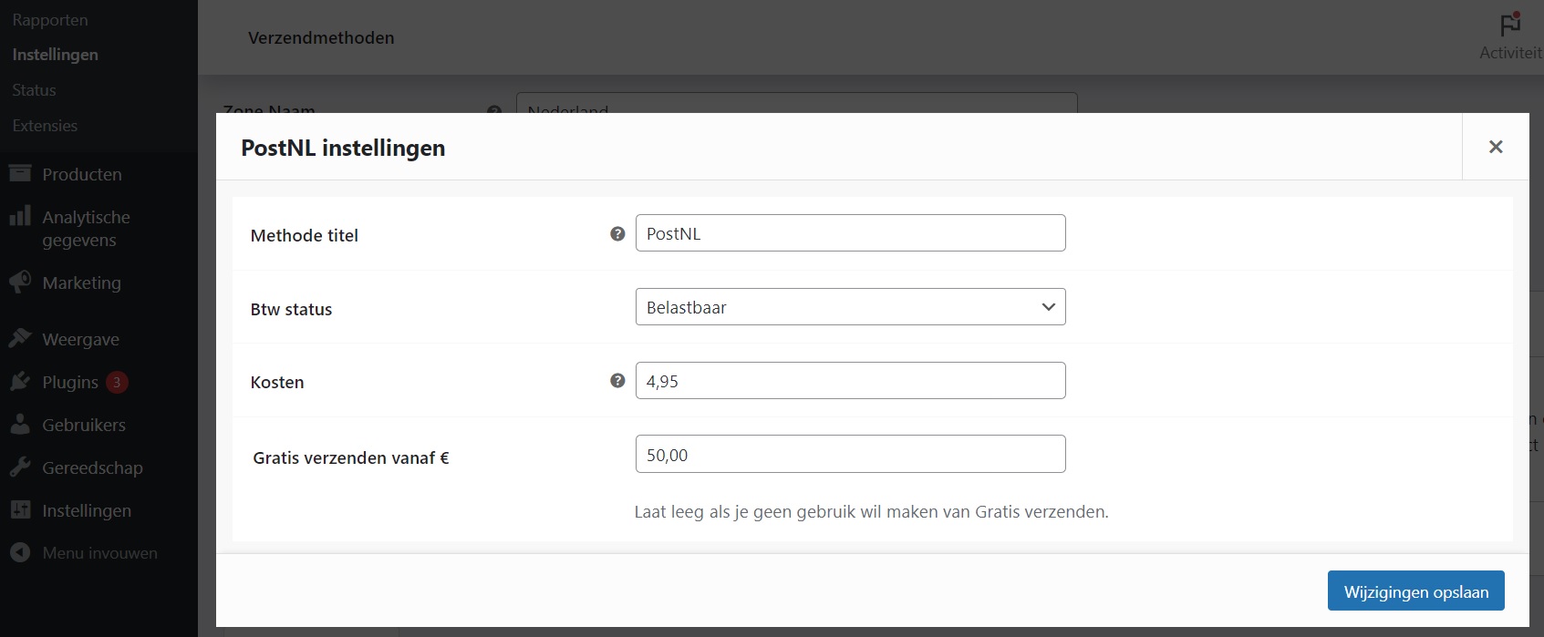 PostNL WooCommerce Manual